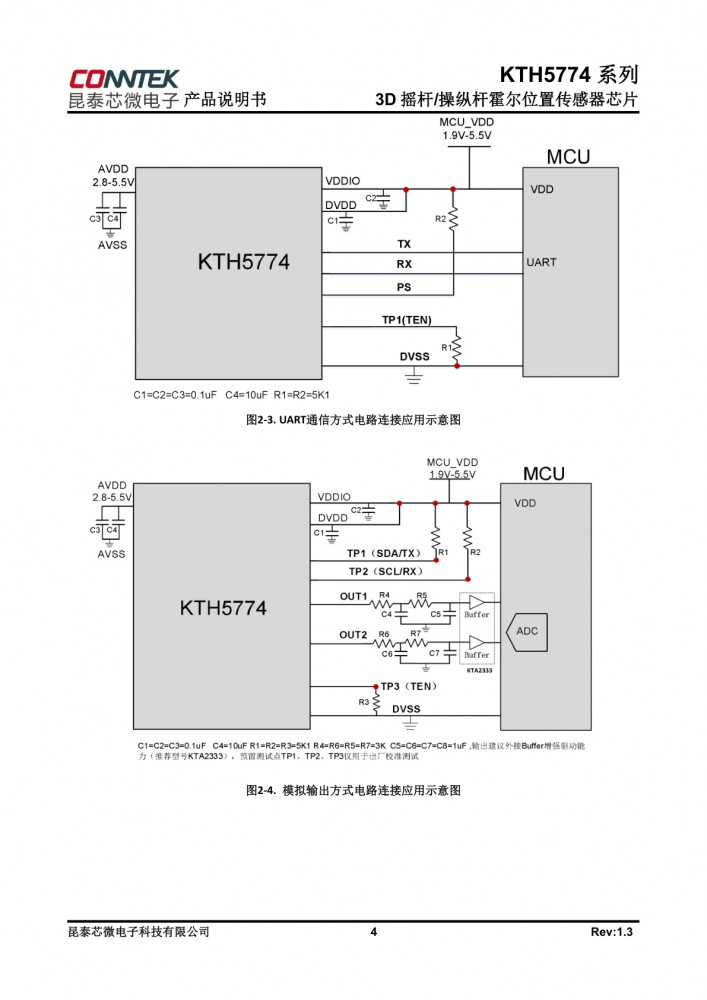 KTH5774 datasheet page 4