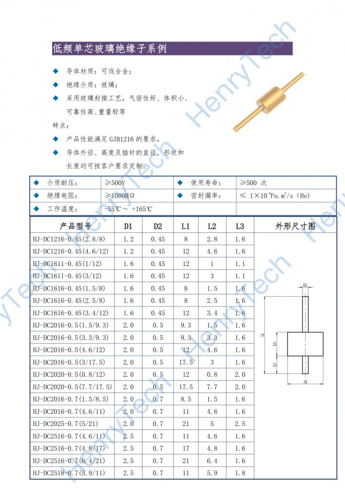 HJ-DC1611 product document page 2