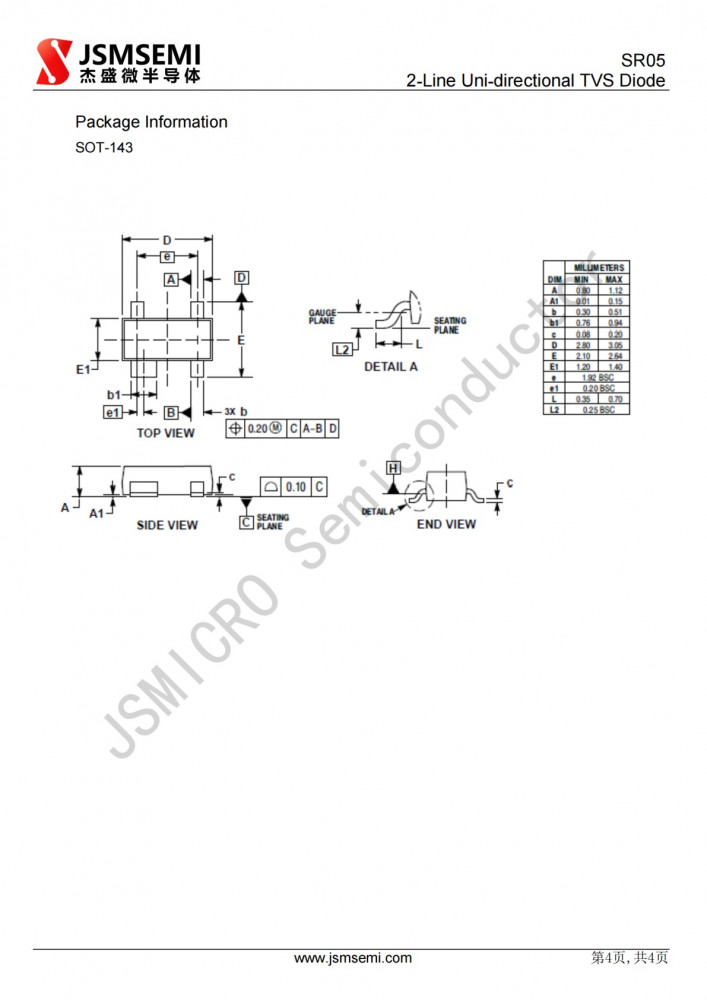 SR05 datasheet page 4