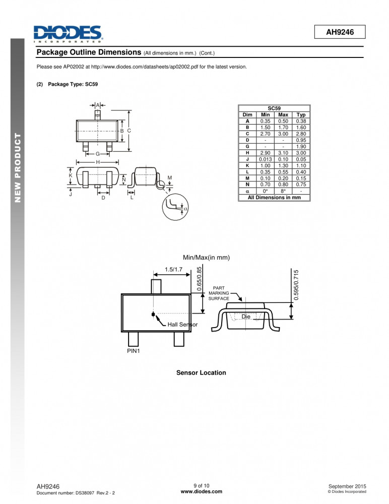 AH9246 datasheet page 9
