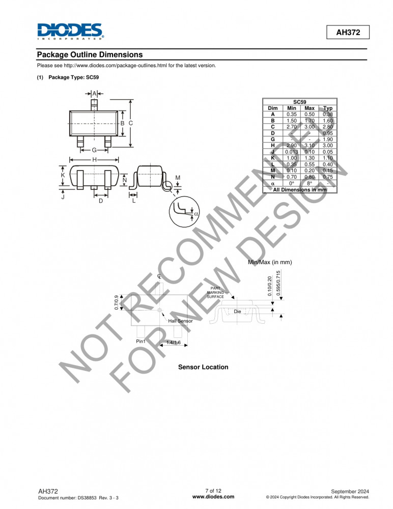 AH372 datasheet page 7