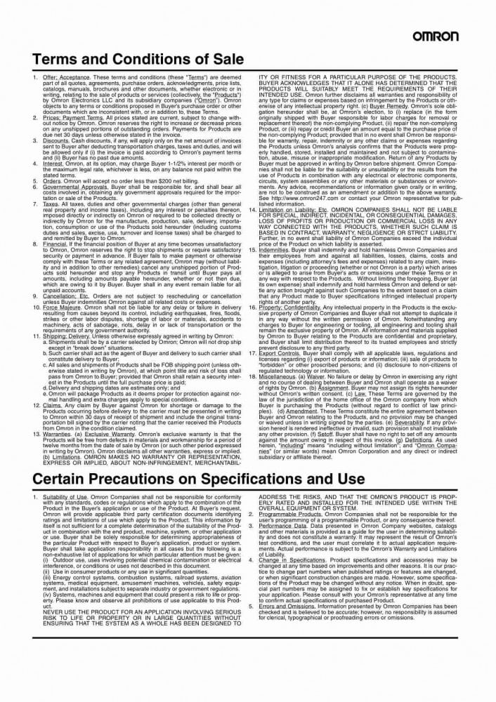 MA Series datasheet page 7