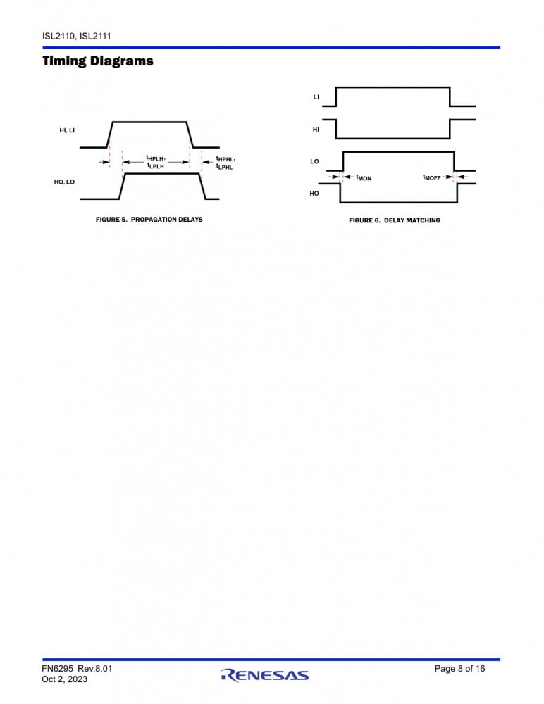 ISL2111ABZ datasheet page 8