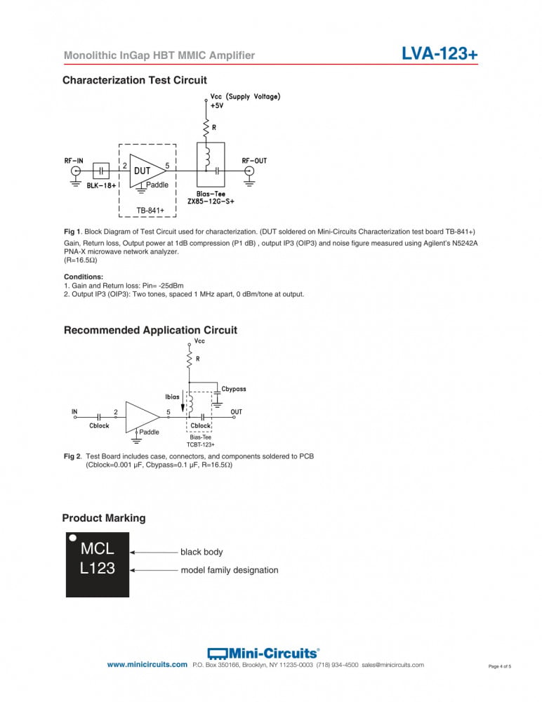 LVA-123+ datasheet page 4