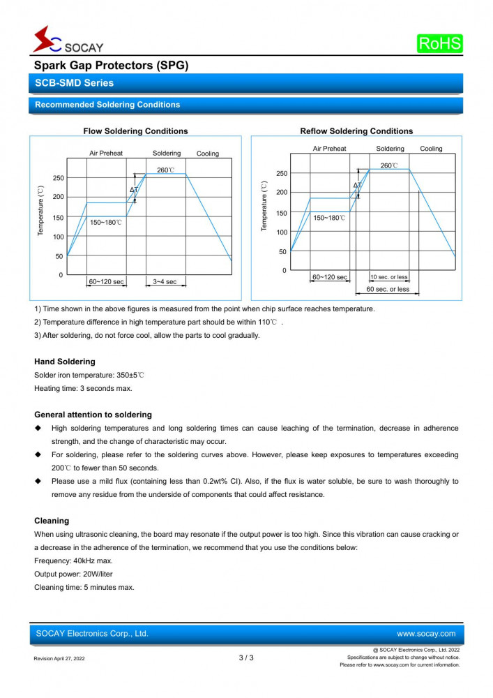 SCB-SMD series technical document page 3