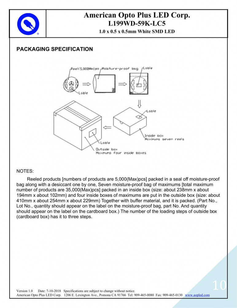 L199WD-59K-LC5 datasheet page 10