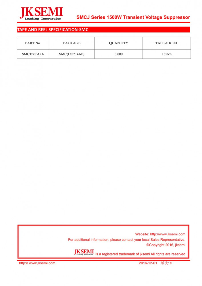 SMCJ series TVS diode datasheet page 6