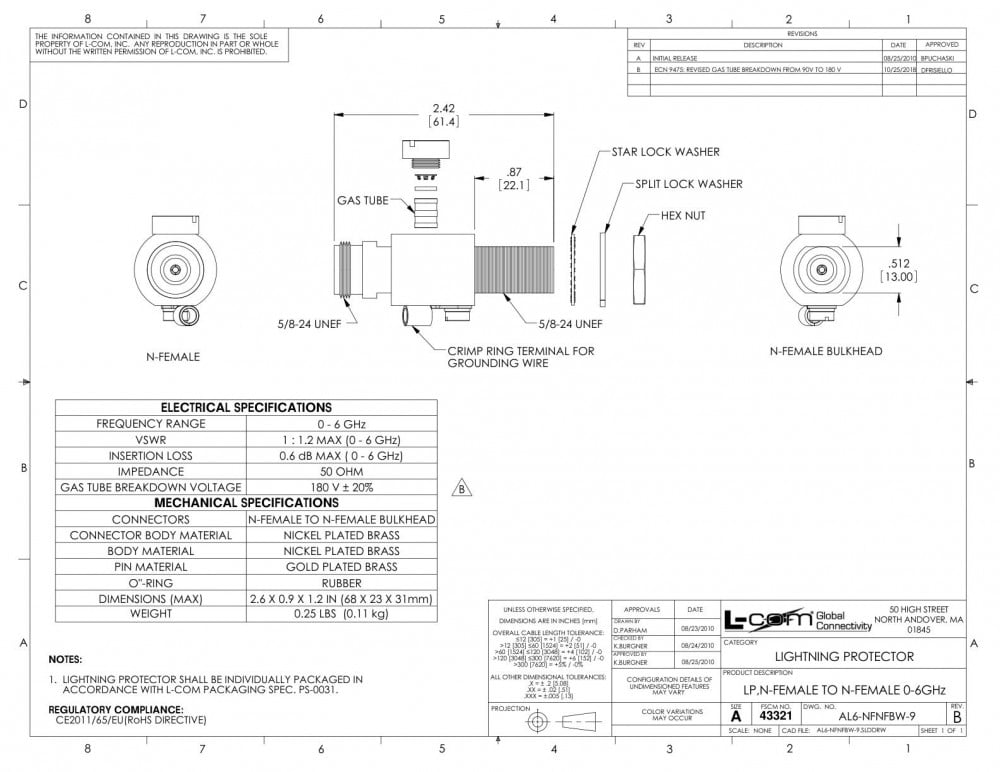AL6-NFNFBW-9 technical document preview