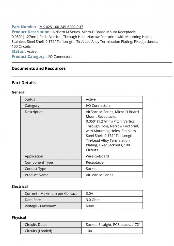 Product document image, page 1