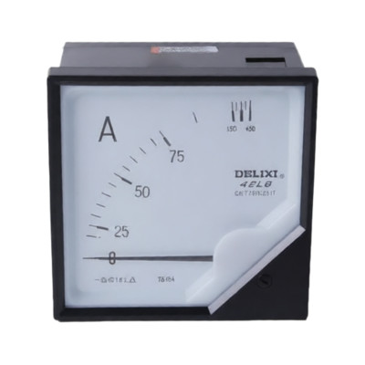 Delixi Electric 42L6A75G4 Analog Ammeter Panel Gauge