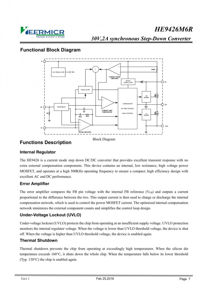 HE9426 datasheet page 7