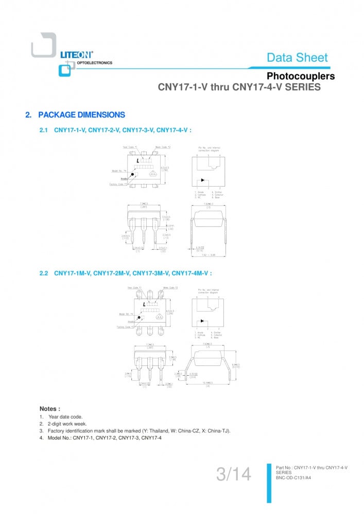 CNY17-4S-TA1 datasheet page 4