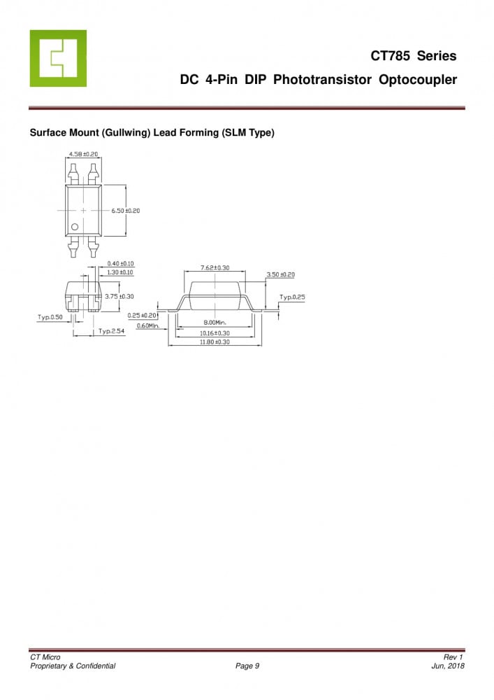 CT785GR datasheet page 9