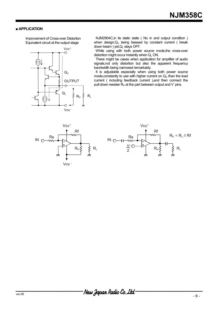 NJM358CG-TE2 datasheet page 9