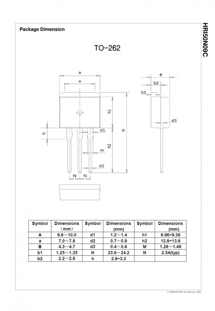 HRI50N09C datasheet page 7