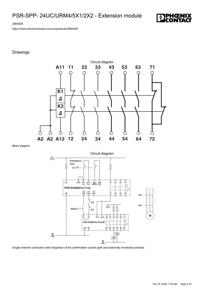 Phoenix Contact 2964005 technical document page 5