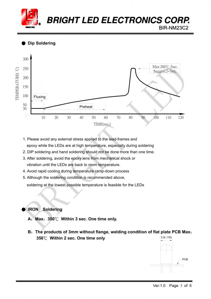 BIR-NM23C2 datasheet page 3