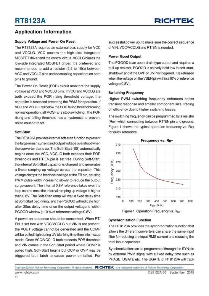 RT8123A datasheet page 10
