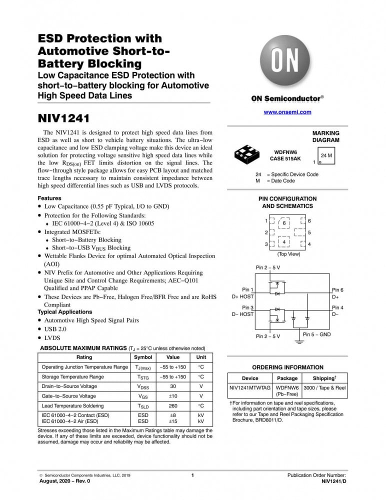 NIV1241 datasheet page 2