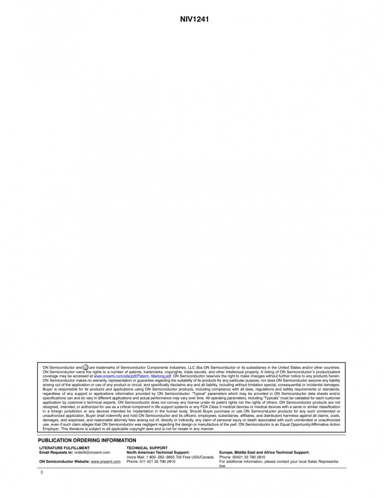 NIV1241 datasheet page 9