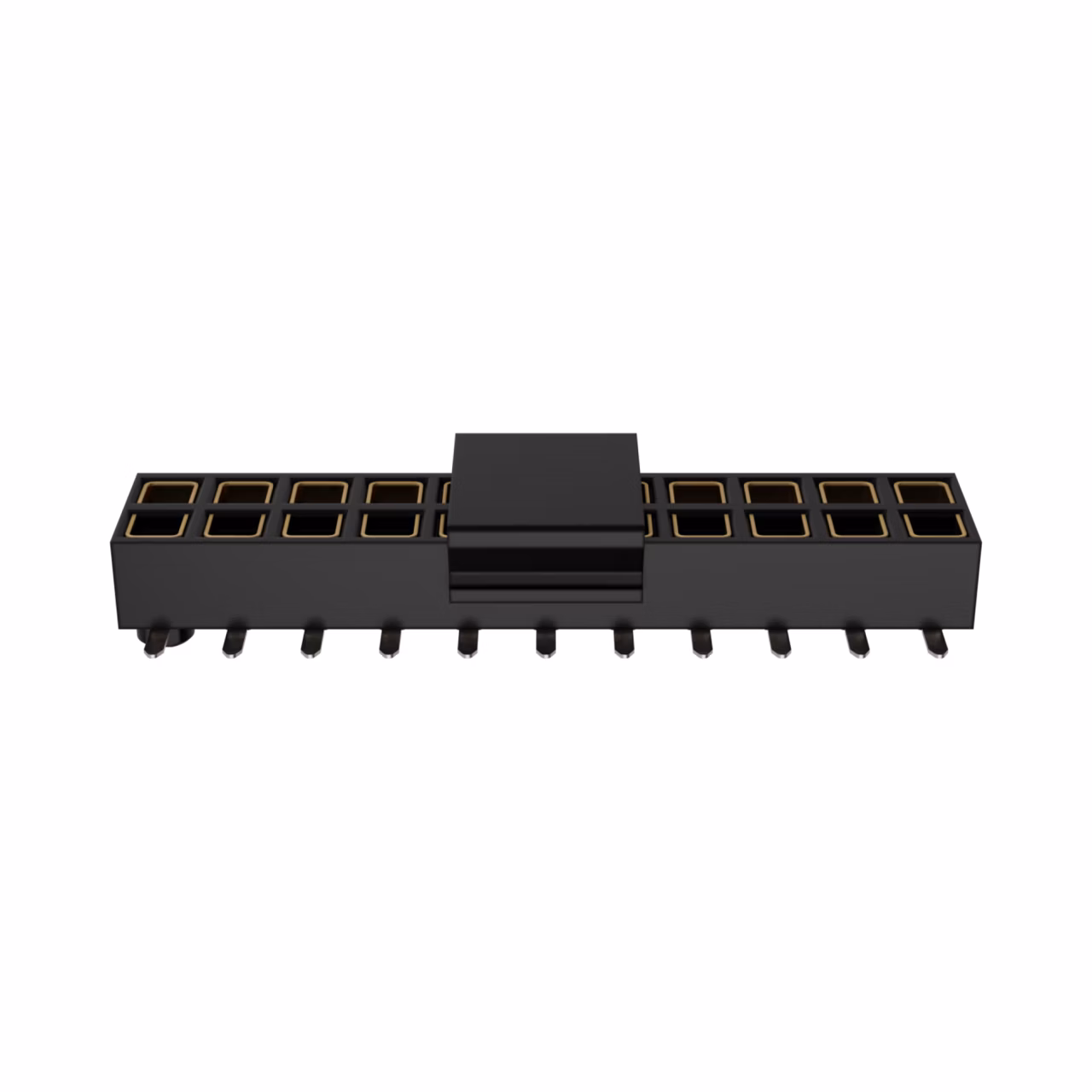 2.00mm Pitch Milli-Grid Receptacle, Surface Mount, Bottom Entry, 0.38µm Gold (Au) Plating, 22 Circuits, with Pick-and-Place Cap, with Peg, Tube, Lead-Free for sale