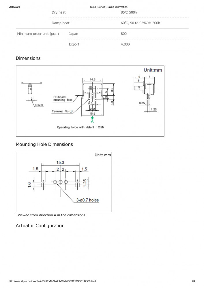 SSSF112500 technical document page 2