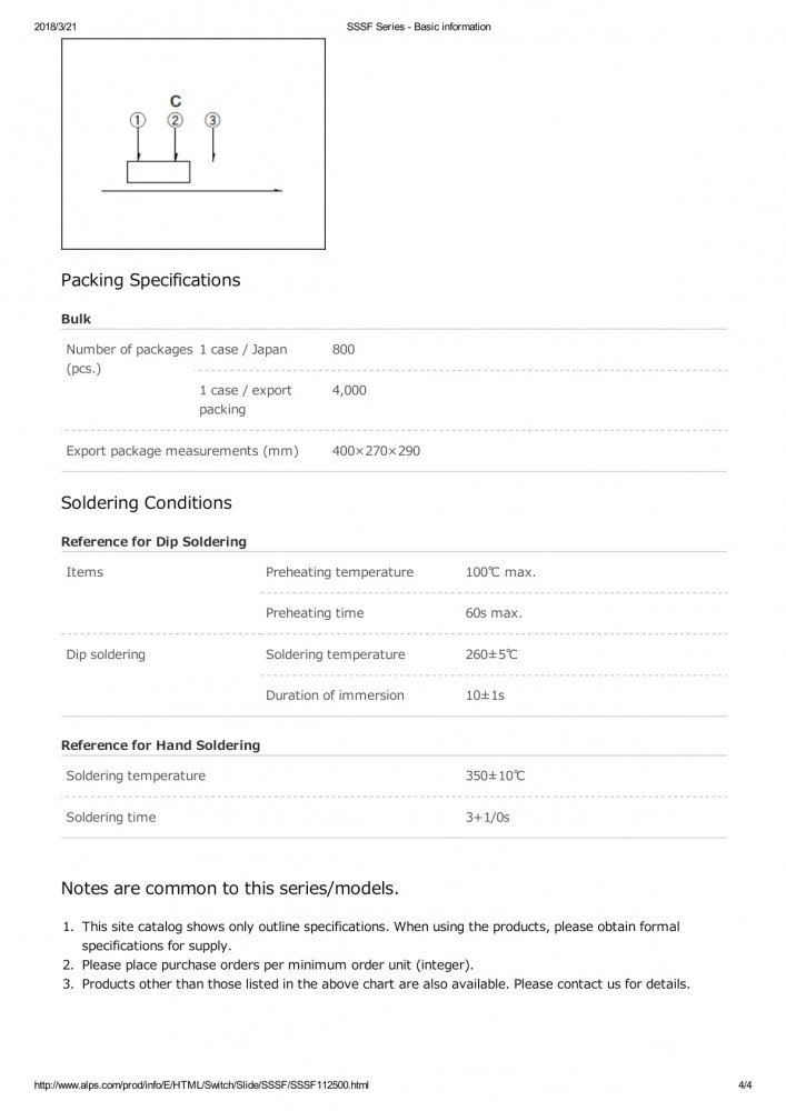 SSSF112500 technical document page 4