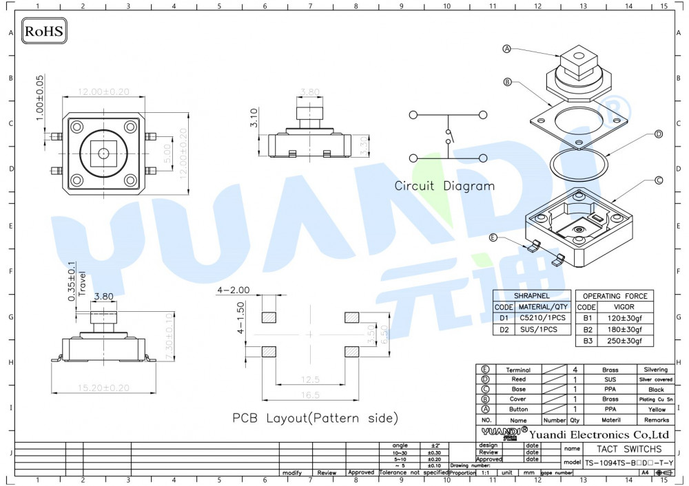 TS-1094TS-B3D2-T-Y technical document page