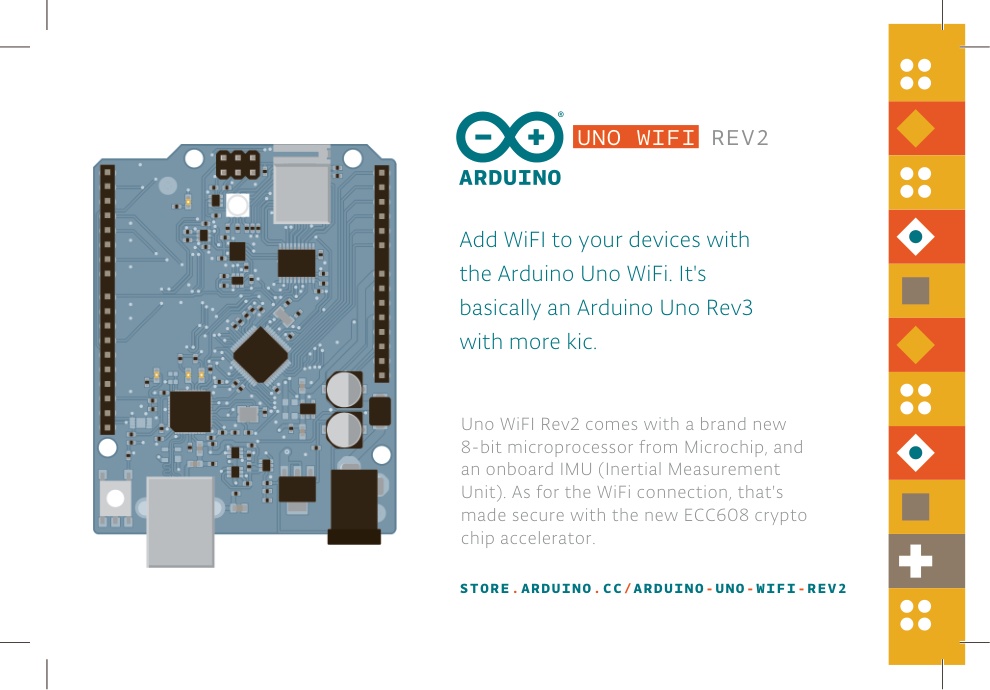 Arduino UNO WiFi Rev2 technical document page 1