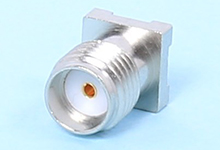 SMA Jack, Straight, PCB Receptacle, Surface Mount, Nickel (Ni) Plated, 80 Pieces Per Tray, 50 Ohms for sale