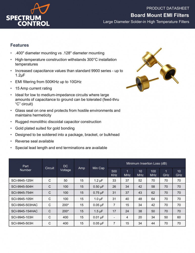 SCI-9945 series technical document image 1