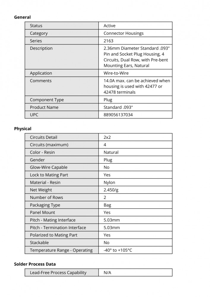 Product document image, page 2