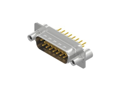 D-SUB Standard • 15-pos. • Plug • Solder pin straight • Threaded rear spacer • Quality class 3 • UNC 4-40 for sale