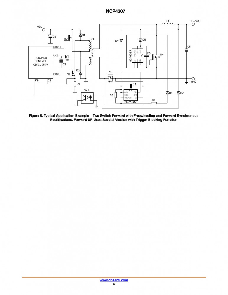 NCP4307 datasheet page 4