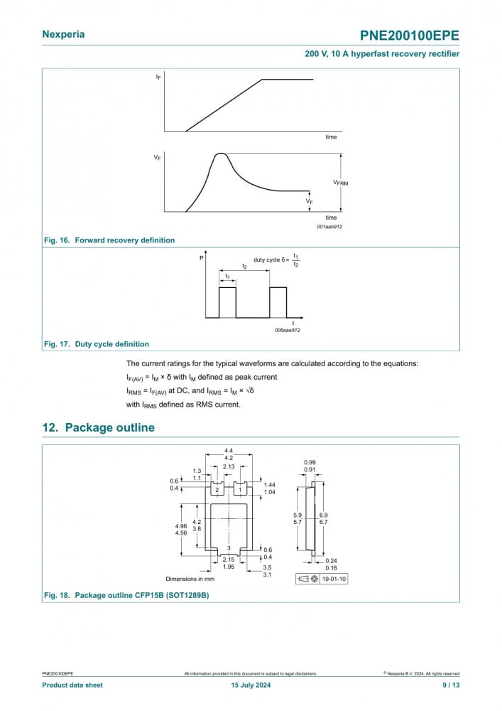 PNE200100EPEZ datasheet page 9