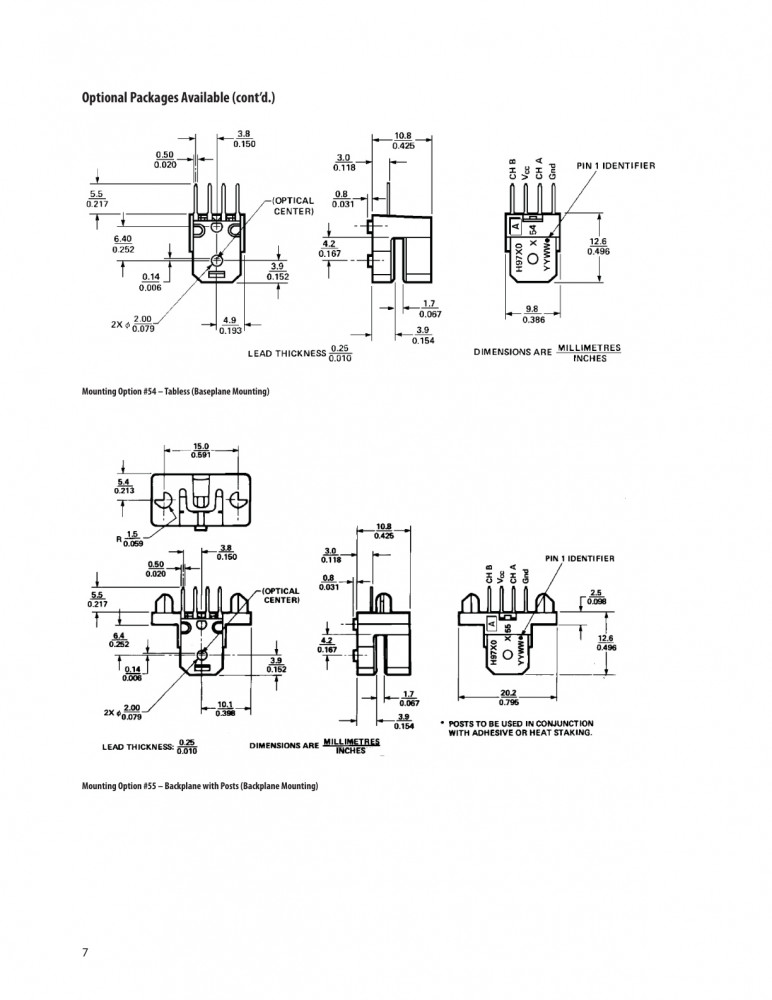 HEDS-9700 datasheet page 7
