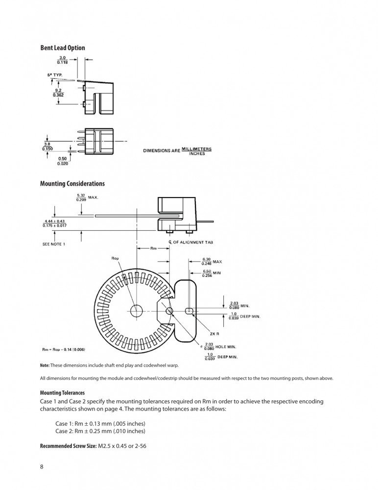 HEDS-9700 datasheet page 8
