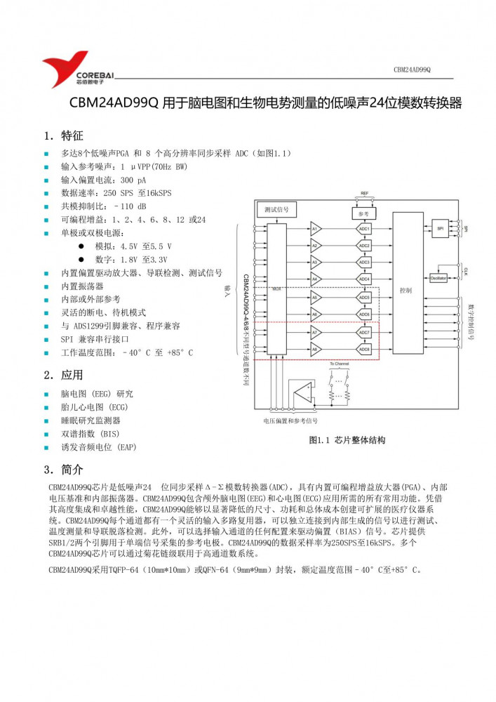CBM24AD99Q datasheet page 1