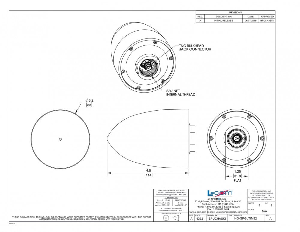 HG-GPGLTIM32 technical drawing page