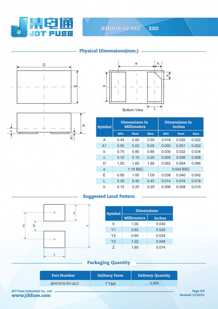 JEN1610-5V-ULC datasheet page 4