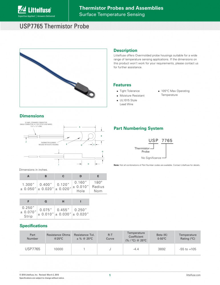 USP7765 technical document preview