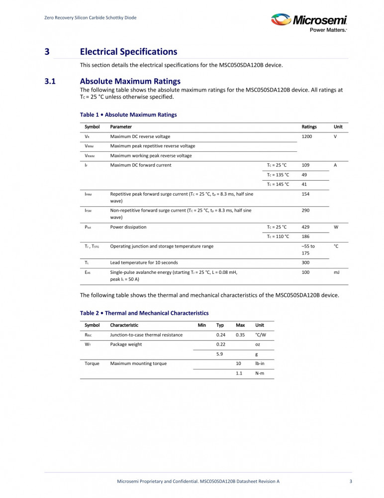 MSC050SDA120B datasheet page 5