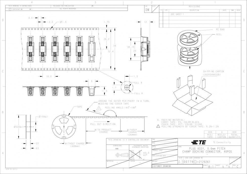 TE Connectivity 2129261-1 drawing page 5