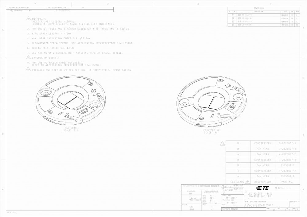 TE Connectivity 4-2325807-3 drawing page 1