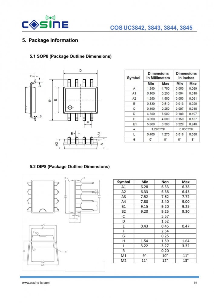 UC3842BD datasheet page 10