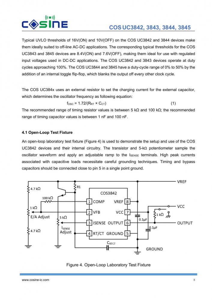 UC3842BD datasheet page 8
