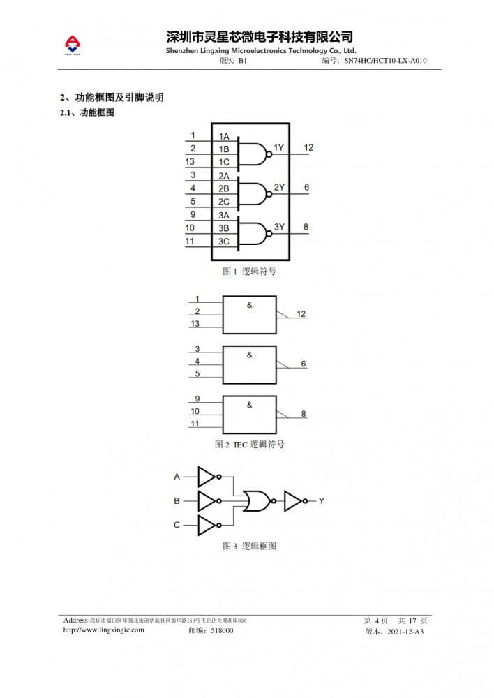 SN74HC10N(LX) datasheet page 4