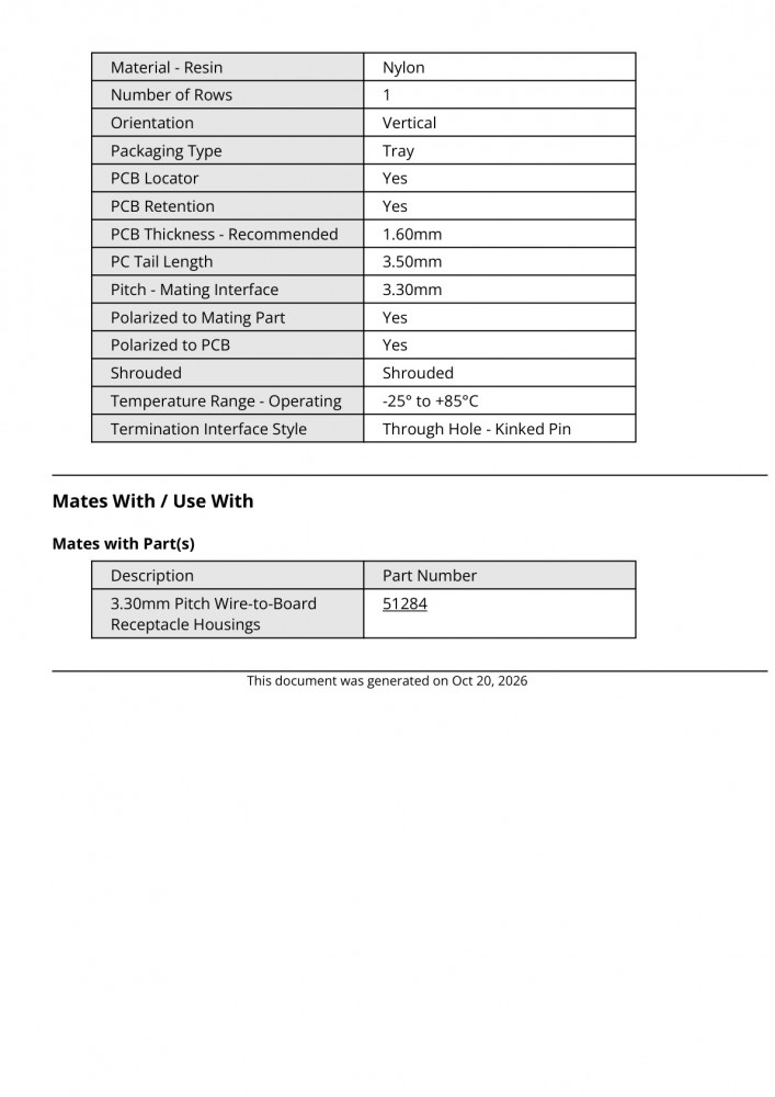 MOLEX 558831090 technical document image 3