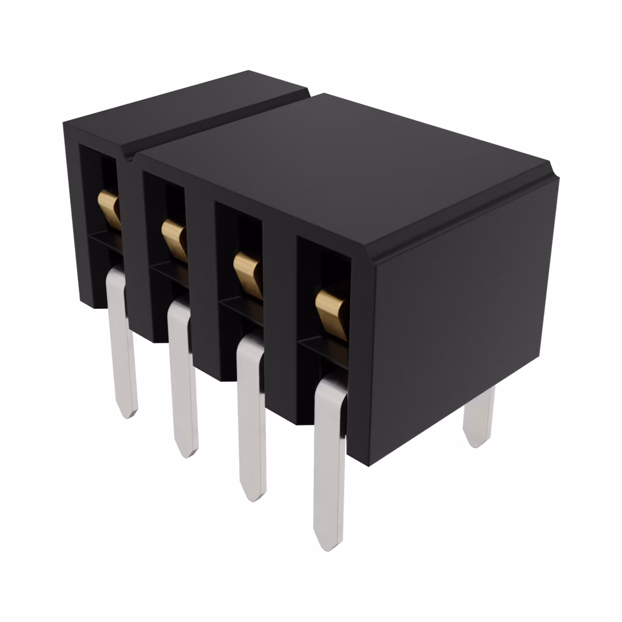 2.00mm Pitch Milli-Grid Receptacle, Side Entry, Through Hole, 0.05µm Gold (Au) Plating, 8 Circuits, Tube, Lead-Free for sale