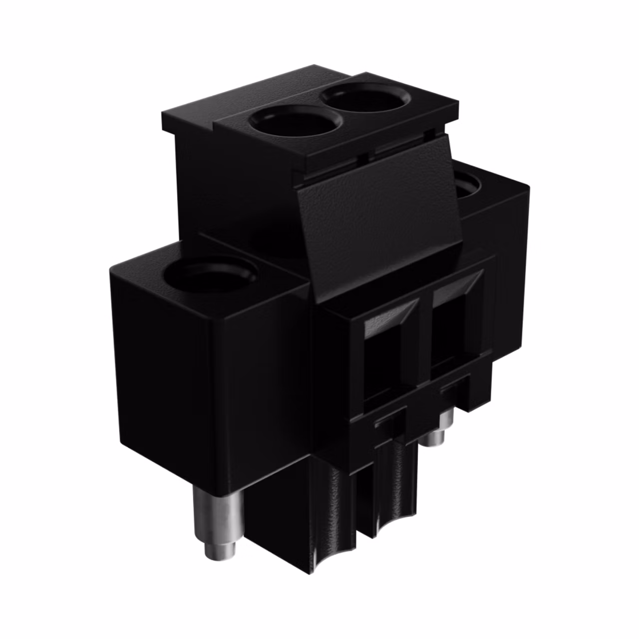 3.81mm Pitch Eurostyle Vertical Plug, with Retention Screws, Rear Wire Entry, 2 Circuits for sale